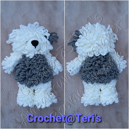 Ravelry: Ollie the Old English Sheepdog pattern by Crochet at Teri's