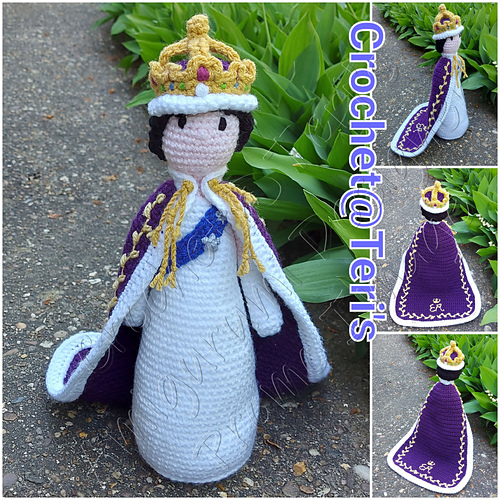 Ravelry: HRH Queen Elizabeth II pattern by Crochet at Teri's