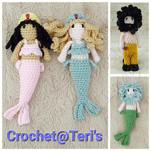 Ravelry: Fantasy and Myth Mini Collection #2 pattern by Crochet at Teri's