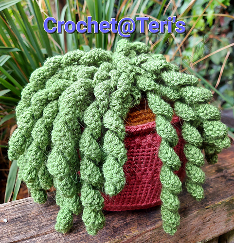Ravelry: Fern Hanging Plant pattern by Crochet at Teri's