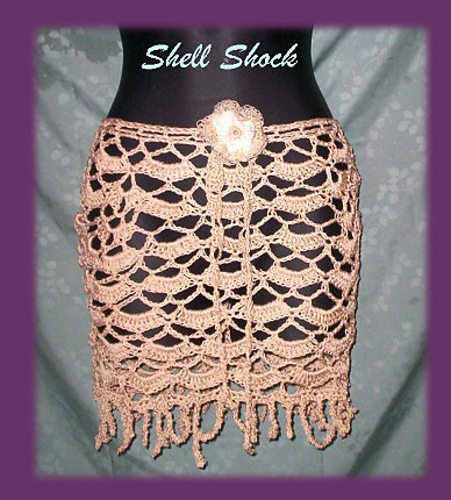 Ravelry: Shell Shock Crochet Skirt pattern by Cindy Kamps