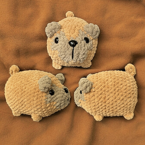 Ravelry: Loaf Puppies pattern by Crochet by DoraLily