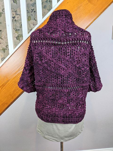 Ravelry: Autumn Woods Cocoon Shrug and Cowl pattern by Robyn Chachula