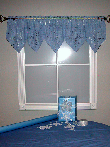Ravelry: Let It Snow Valance pattern by Kathryn A. Clark
