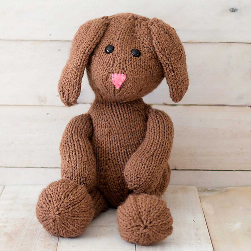 Ravelry: Flat Knit Bunny pattern by Gina Michele
