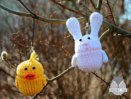 Ravelry: Funny Easter Eggs pattern by Lena Crochetfox