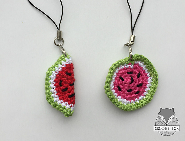 Ravelry: Keychain Fruits pattern by Lena Crochetfox