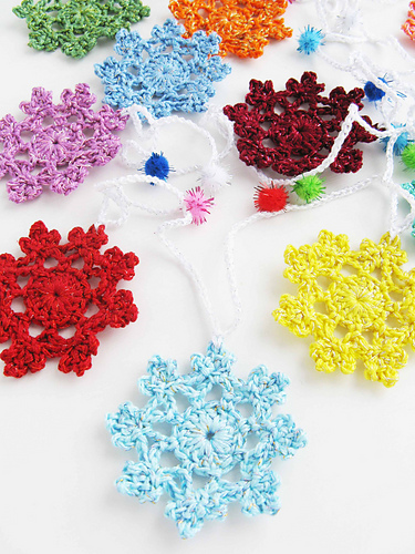 Ravelry: crochetgiftsshop's Little Christmas Doodad (Garland)