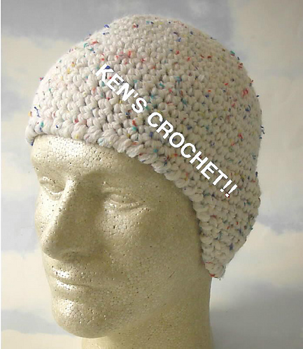 Ravelry: Men's Helmet Cap pattern by Ken Jones-CrochetGuy