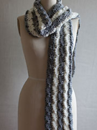 Ravelry: Tunisian Mock Cable Scarf pattern by Kim Guzman