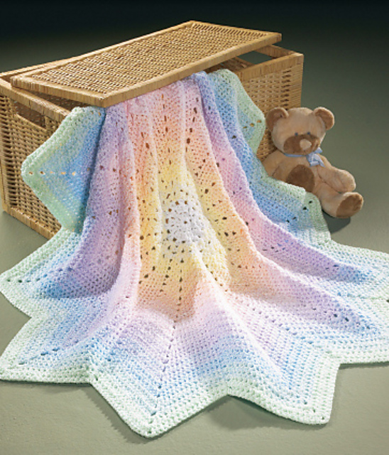 Ravelry: Peaceful Pastels Afghan pattern by Mary Maxim
