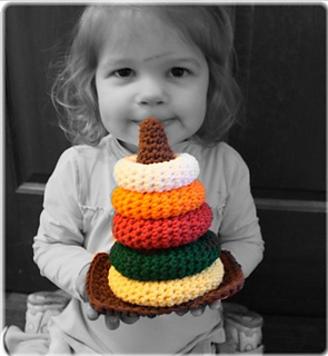Ravelry: Baby Stacking Rings pattern by Crochet Makes Me Happy