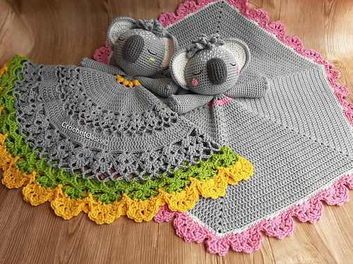 Ravelry: Koko the Koala Lovey pattern by Crochet Oasis