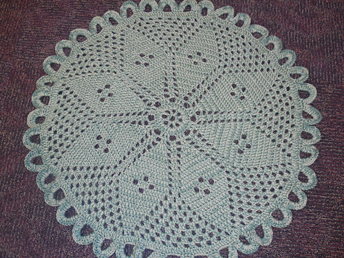 Ravelry: Loopy Star Rug pattern by Peach. Unicorn