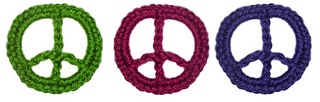 Ravelry: Peace Sign pattern by Rachel Choi