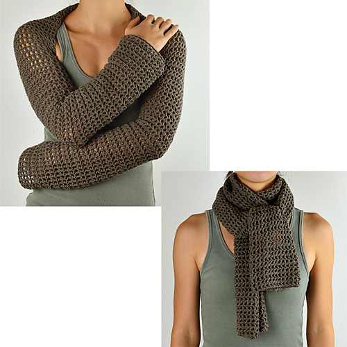 Ravelry: Mesh Convertible Shrug pattern by Rachel Choi