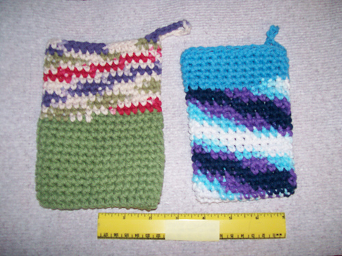 Ravelry: Easy Soap Sack pattern by Nancy Pawlowski
