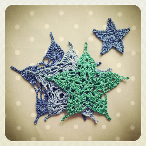 Ravelry: Motif :: Festive Lacy Star pattern by Crochet Tea Party