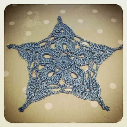 Ravelry: Motif :: Festive Lacy Star pattern by Crochet Tea Party