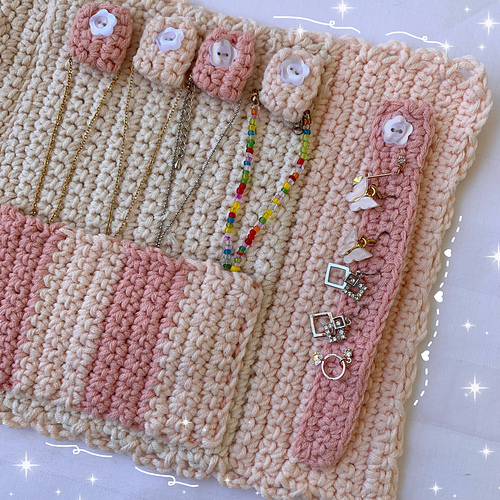 Ravelry: Lucetta Jewelry Case pattern by Angel Montecillo