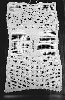 Ravelry: Tree of Life_Filet pattern by Riddhi Shah