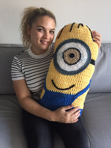 Ravelry: Minion Cuddle Pillow pattern by CroJennifer