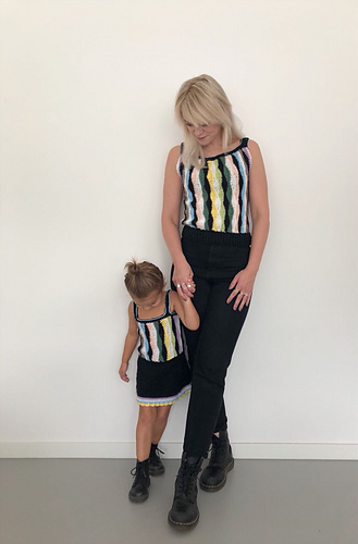 Ravelry: Wave After Wave Top and dress pattern by CroJennifer