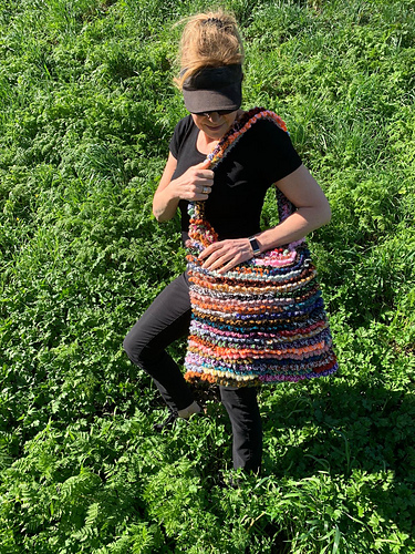 Ravelry: Happy Scrappy Bag pattern by CroJennifer