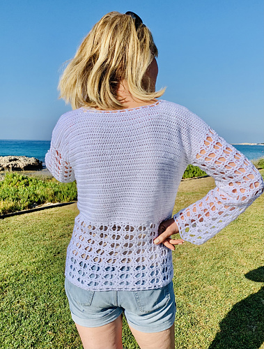 Ravelry: SIMPLE CYPRUS SWEATER pattern by CroJennifer
