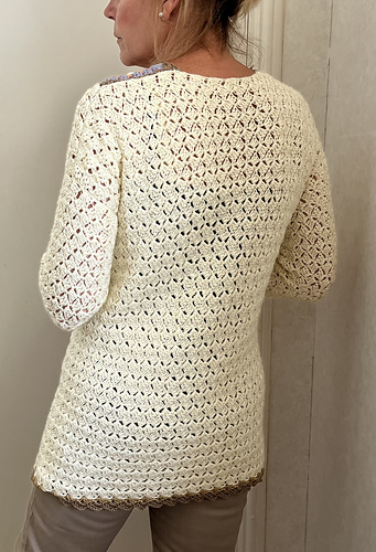 Ravelry: GRAND CANARY CARDI pattern by CroJennifer