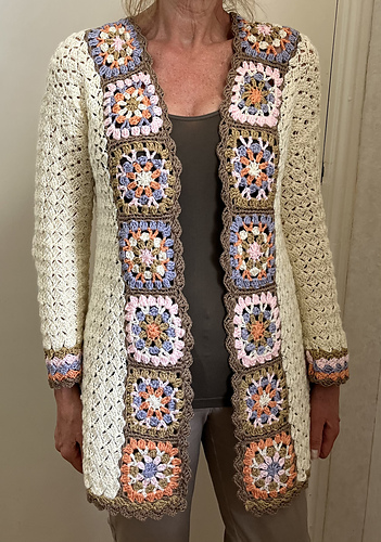 Ravelry: GRAND CANARY CARDI pattern by CroJennifer