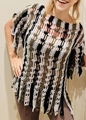 Ravelry: AVANT-GARDE SWEATER pattern by CroJennifer