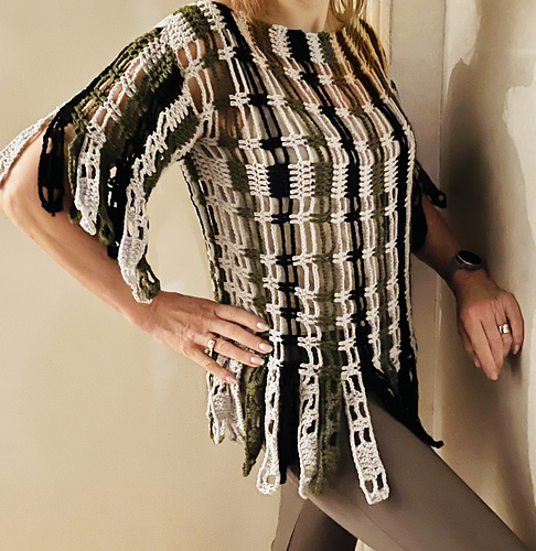 Ravelry: AVANT-GARDE SWEATER pattern by CroJennifer