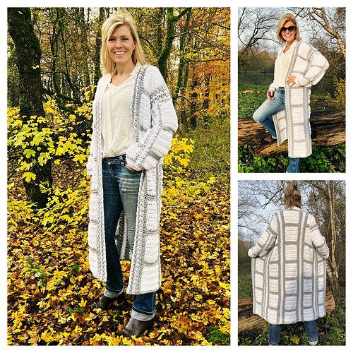 Ravelry: FREE SPIRIT CARDIGAN pattern by CroJennifer