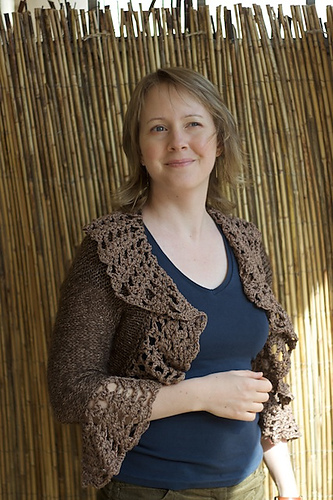 Ravelry: 95-13 Bolero cardigan pattern by DROPS design