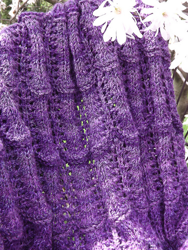 Ravelry: Lace Wave Throw pattern by Christina Consiglio