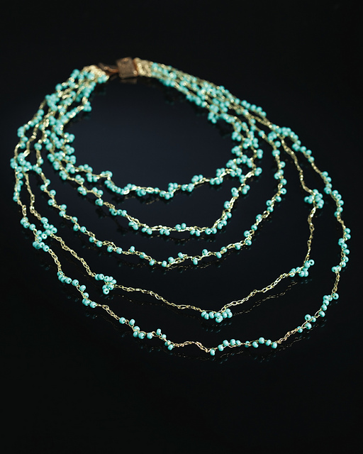 Ravelry: Five Fingers Necklace pattern by Esther Zadock