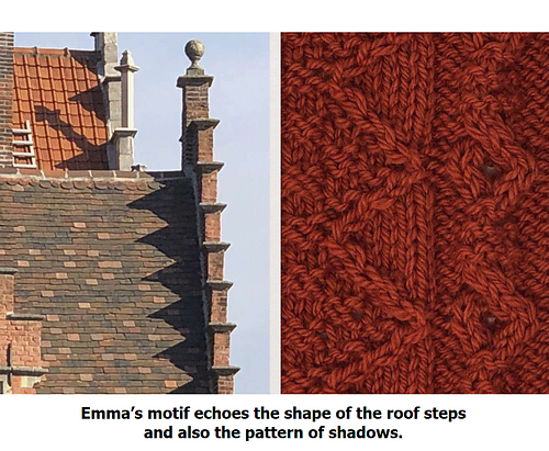 Ravelry: Crow Steps Vest pattern by Emma Vining