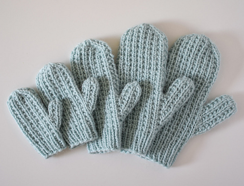 Ravelry: Broken Rib Knit Mittens pattern by Destiny Meyer