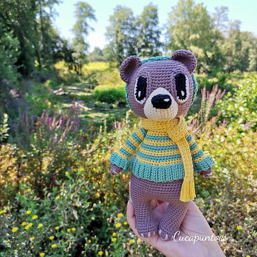 Ravelry: Kuma bear pattern by Salomé Fernández