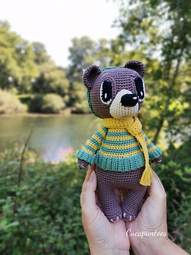 Ravelry: Kuma bear pattern by Salomé Fernández