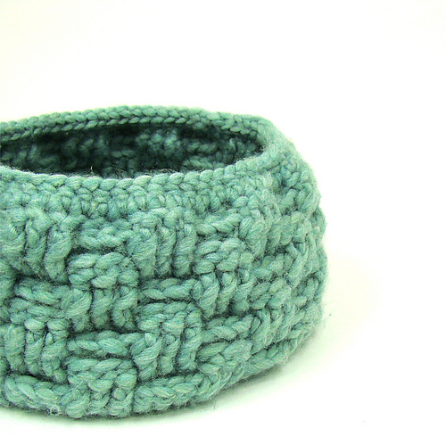 Ravelry: Basket Weave Easter Basket pattern by Maria Stout