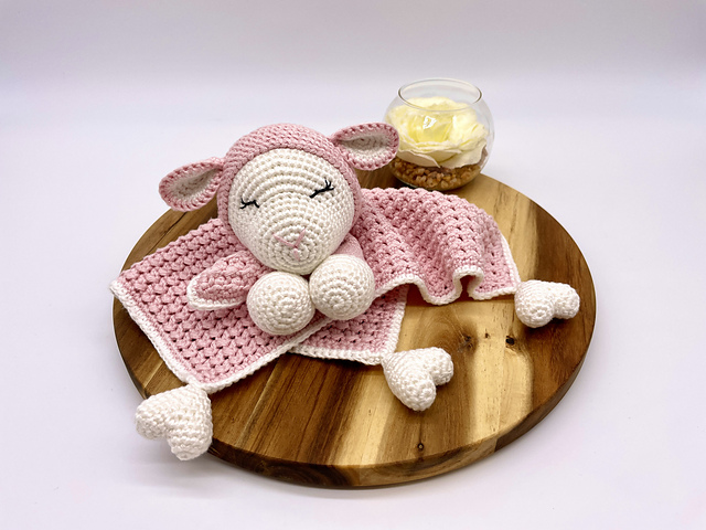 Ravelry: Luna the Lamb Lovey pattern by Cuddly Stitches Craft