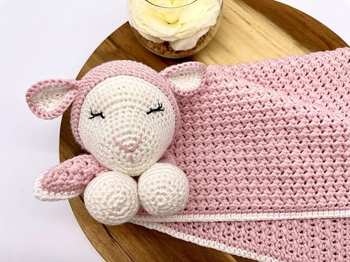 Ravelry: Luna the Lamb Lovey pattern by Cuddly Stitches Craft