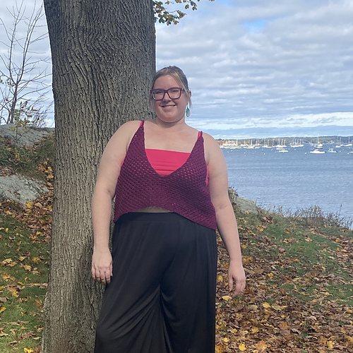 Ravelry: Malibu Barbie Bralette pattern by Knitting Tipsy