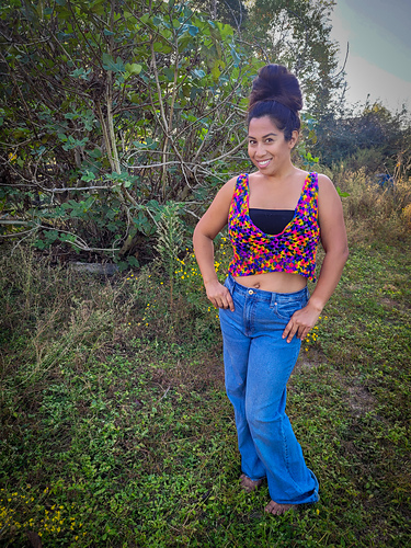 Ravelry: Malibu Barbie Bralette pattern by Knitting Tipsy
