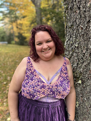 Ravelry: Malibu Barbie Bralette pattern by Knitting Tipsy