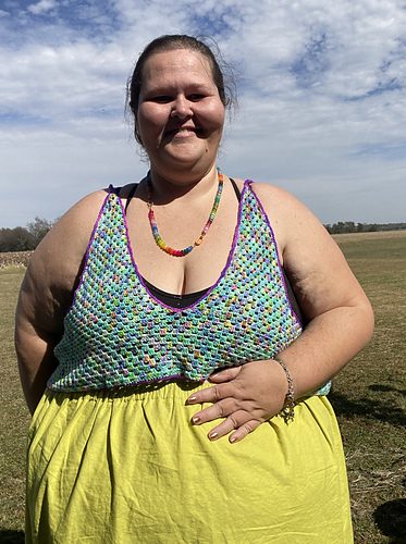Ravelry: Malibu Barbie Bralette pattern by Knitting Tipsy