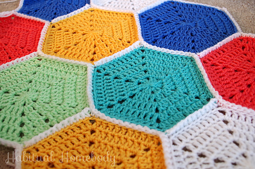 Ravelry: Hexagon Table Runner pattern by Marinke Slump
