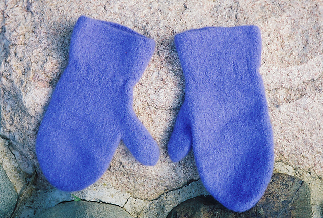 Ravelry: A Family of Felted Mittens #6 pattern by Theresa Gaffey